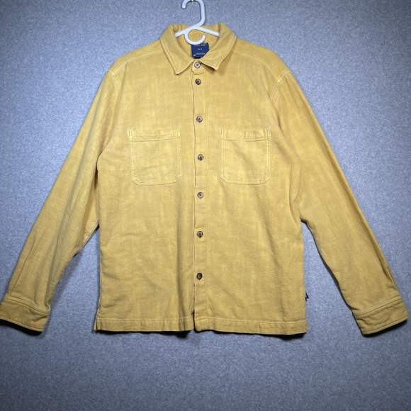 Urban Outfitters | Shirts | Without Walls Shirt Mens M Mustard Yellow ...